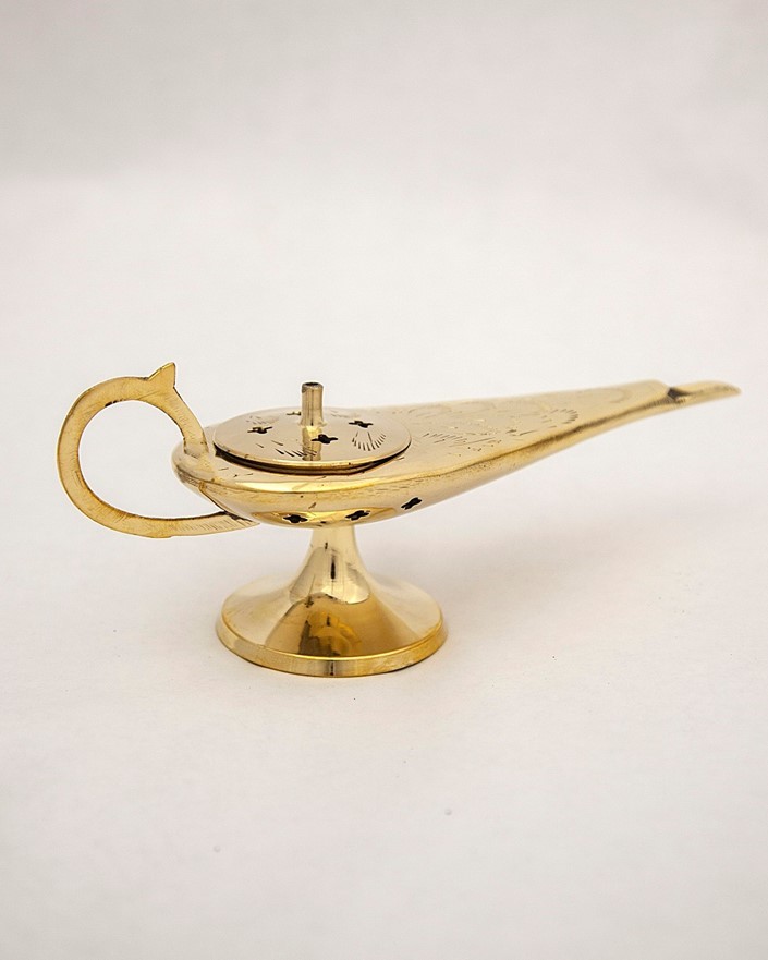 Wholesale Brass Genie Lamp Incense Burner